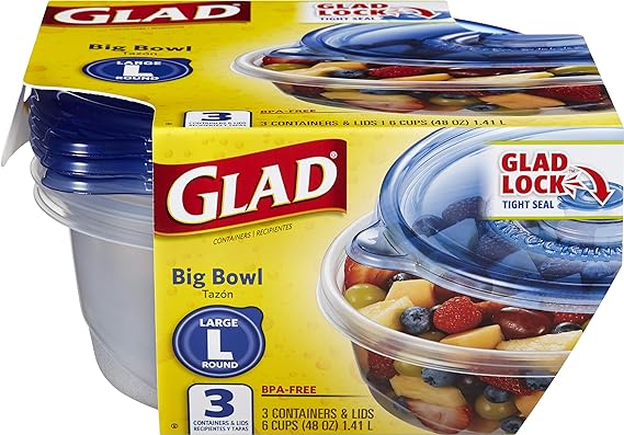 Glad Takeaways 48OZ (50 Pieces) - Canadian Sales Club | Liquitation ...